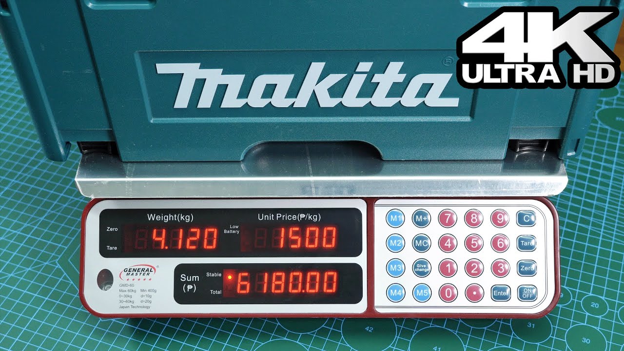 Price Computing Scale General Master GMD 60F 60KG Testing and Unboxing ...