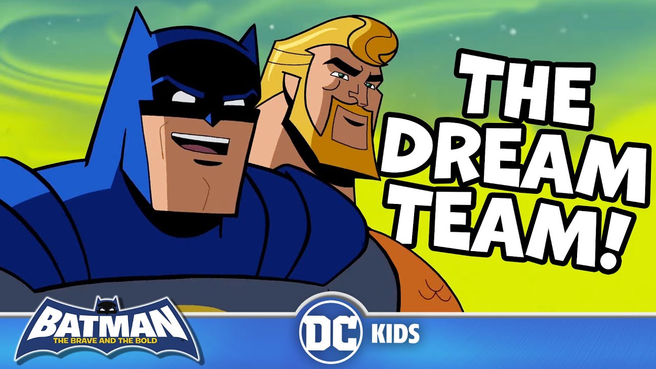 16 Minutes of Batman & Aquaman Being A DREAM Team! | Batman: The Brave ...