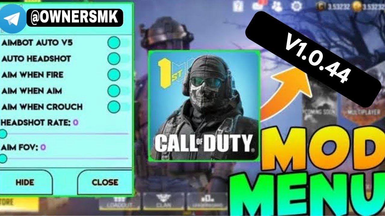 Codm iOS 1.0.44 Hack 🌎 Full Safe | Aimbot & Esp - YouTube