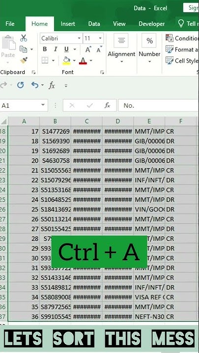 Text to columns | Cleaning messy data #excel #msoffice #youtubeshorts #youtube #ytshorts - YouTube