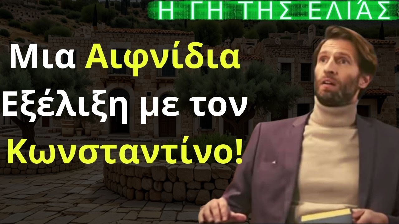 Η Γη της Ελιάς Spoiler: Μια Αιφνίδια Εξέλιξη με τον Κωνσταντίνο! ΄Δ ...