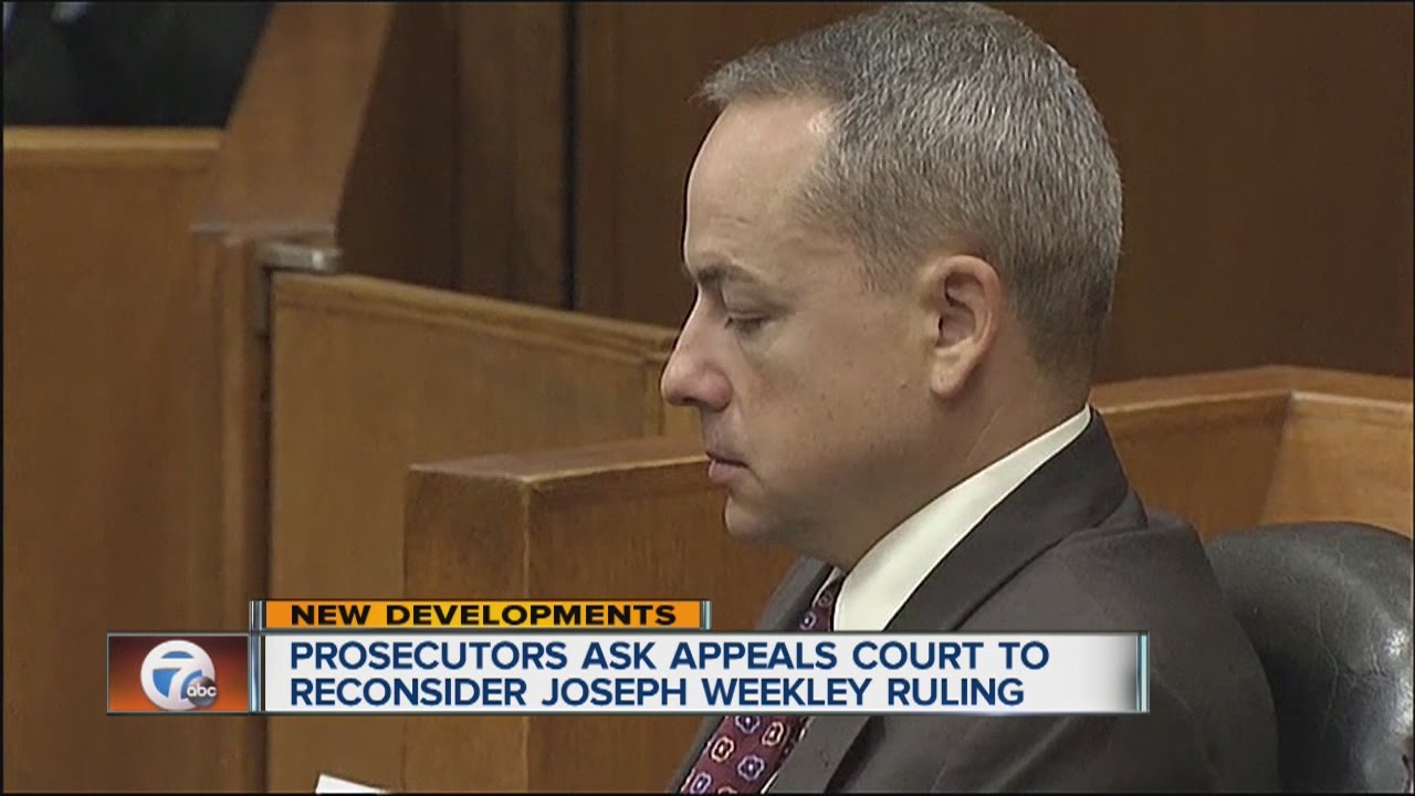 Prosecutors ask appeals court to reconsider Joseph Weekly ruling - YouTube