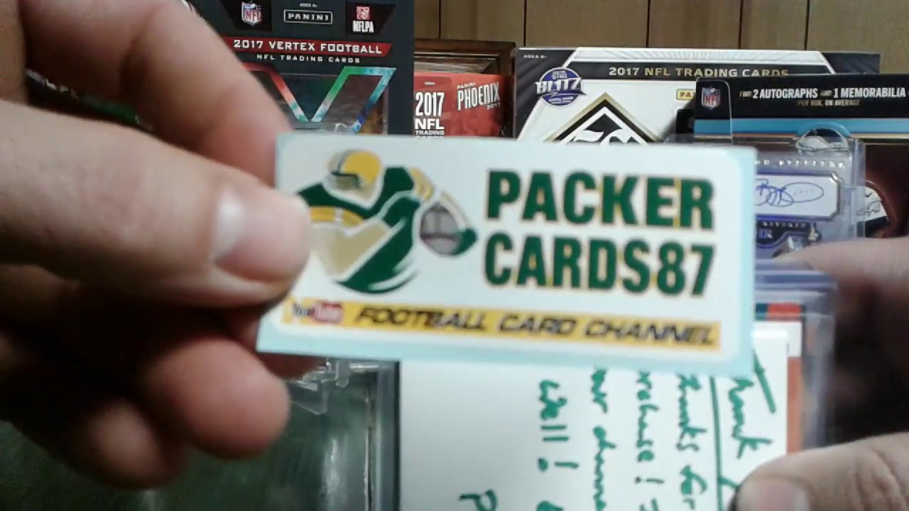 Packer Cards 87 Team Grab Bag, Very cool - YouTube