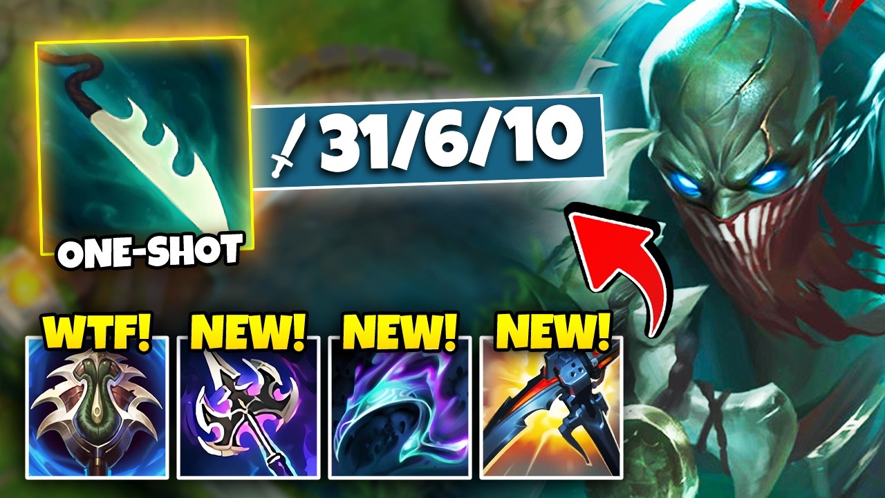 The Absolute BEST Pyke game you will ever witness (NEW LETHALITY ITEMS ...
