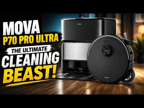 This Robot Vacuum Is ABSOLUTELY INSANE! | MOVA P70 Pro Ultra Robot Vacuum Mop
