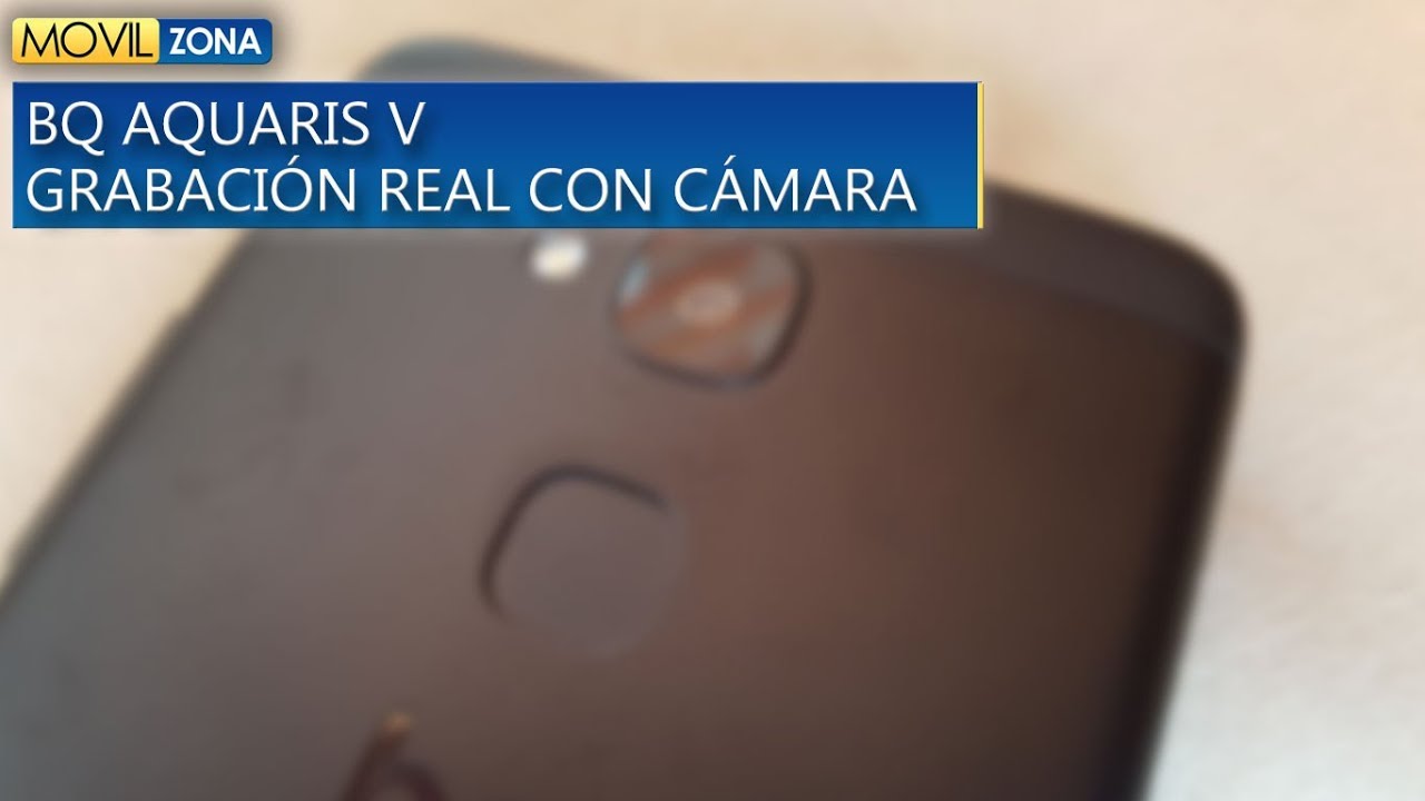 Grabación BQ Aquaris V