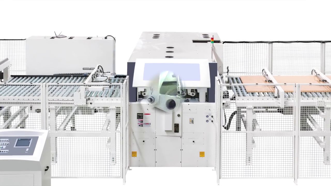 Leadermac Machine |- Whole Line System for Plywood - YouTube