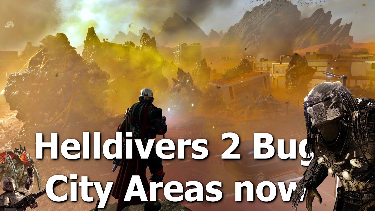 Helldivers 2 Bug Plantes have City Maps now and more Predator Strains ...