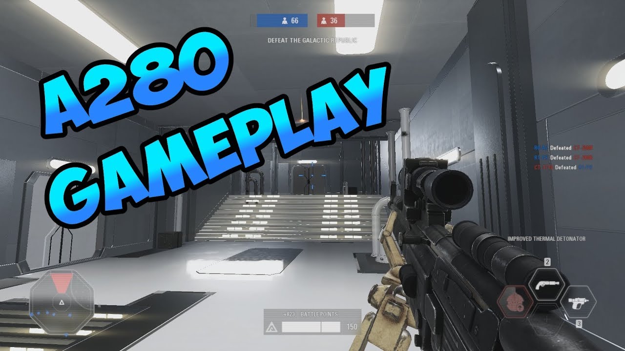 A280 Assault Class Gameplay | Star Wars Battlefront 2 - YouTube