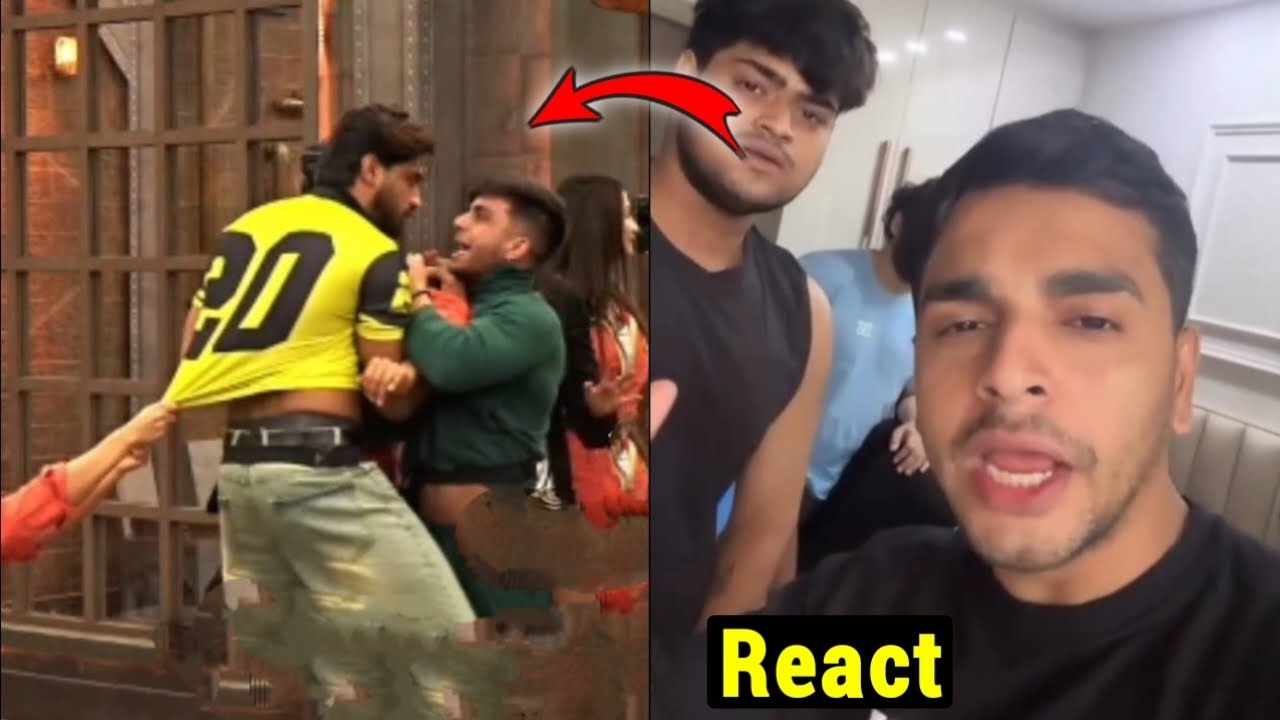 Arush Bhola Vs Arbaz Patel Fight | Laila React - YouTube