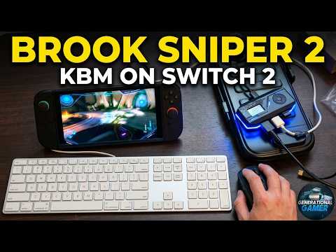 Brook Sniper 2 Adapter | Keyboard and Mouse on Nintendo Switch 2