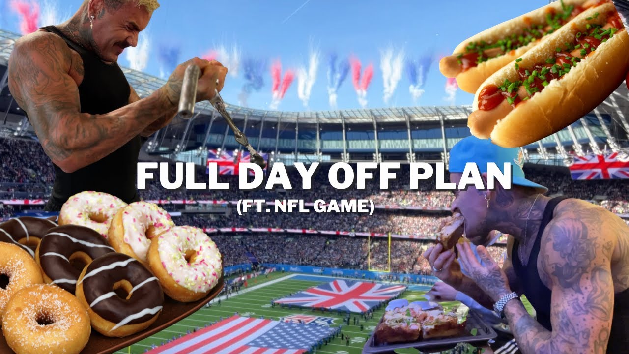 FULL DAY OFF PLAN FT. NFL GAME - YouTube