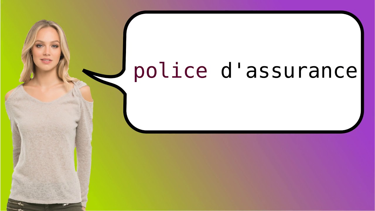 How To Say insurance Policy In French YouTube how-to-say-insurance-policy-in-french-youtube