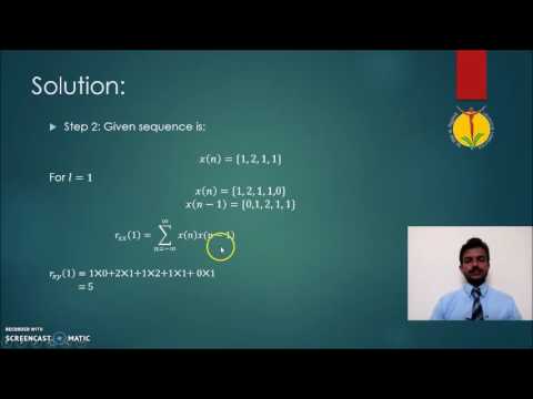 auto correlation - YouTube