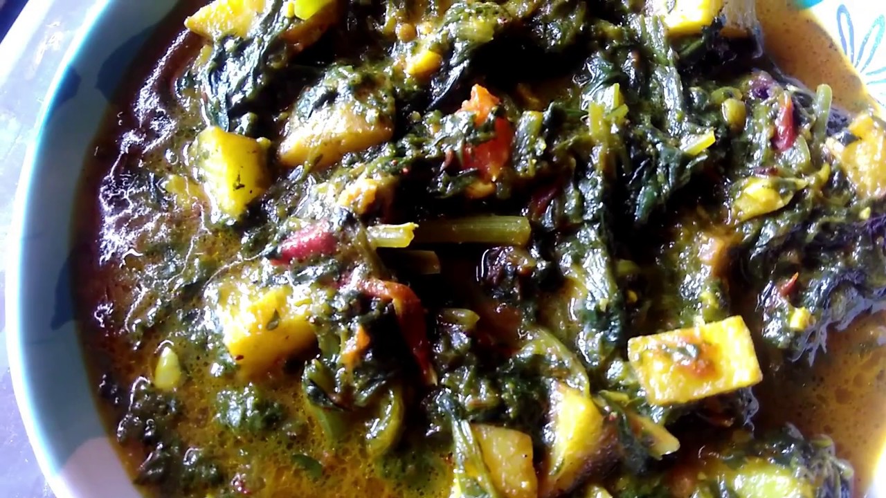 Chatpata Palang Recipe | চটপটা পালং - YouTube