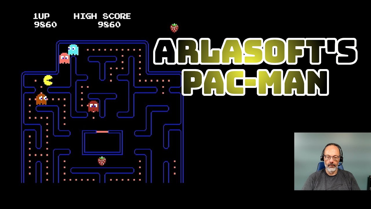 Commodore 64 Game Play, Arlasoft's Pac-Man - YouTube