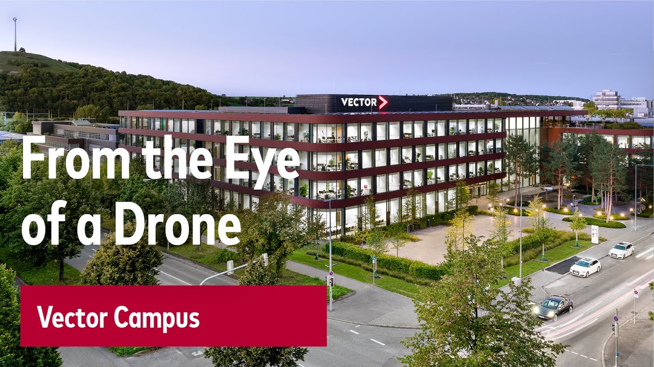 This Is Vector: The Vector Campus From the Eye of a Drone - YouTube