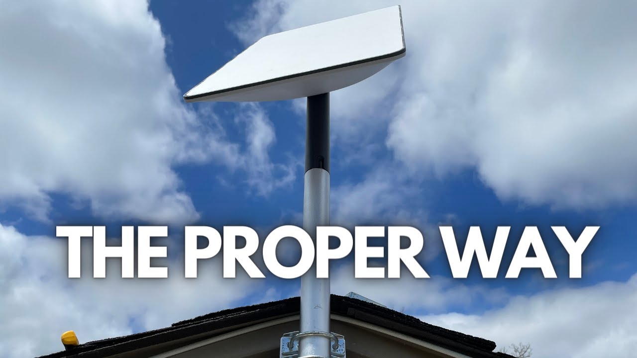 DIY STARLINK POLE AND WALL MOUNTS FOR RV MOTORHOME CAMPER, 42% OFF