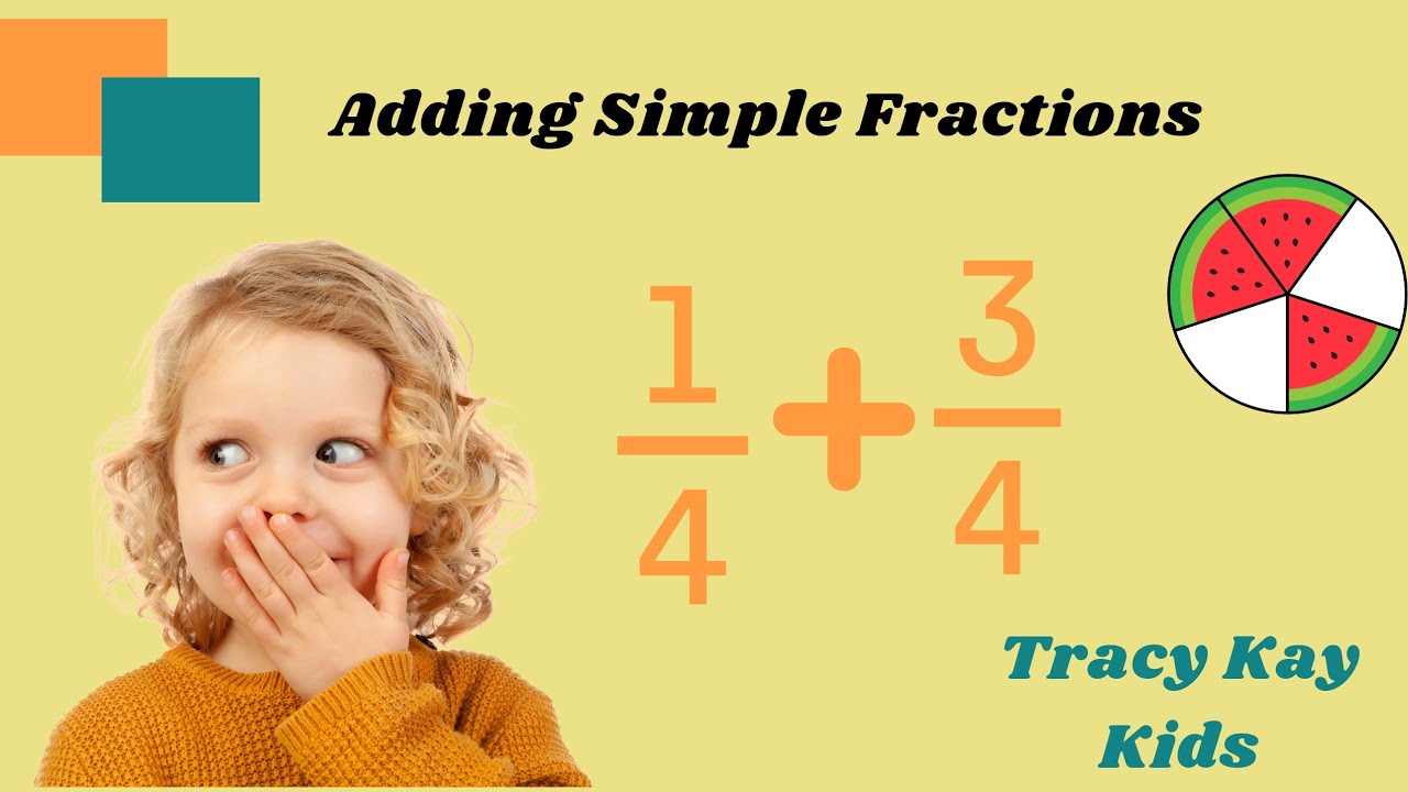ADDING FRACTIONS for Kids - Learn How to Add Fractions - Homeschool ...