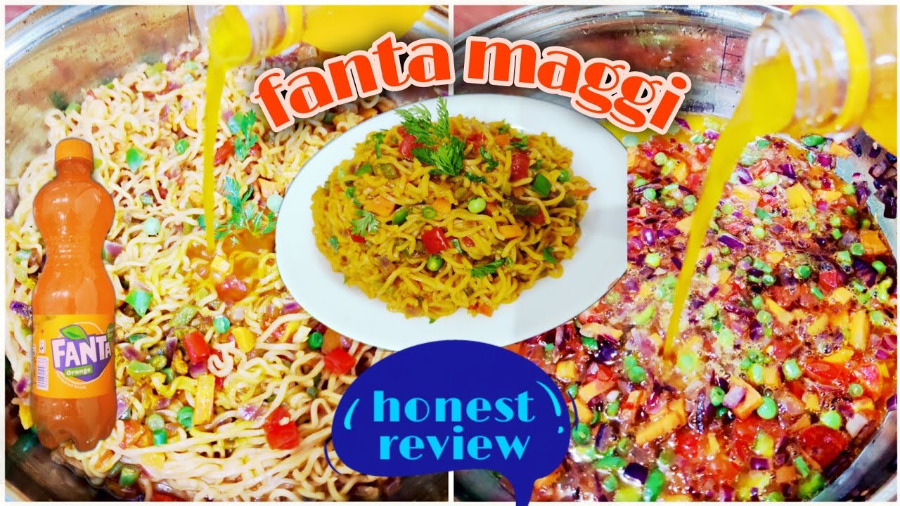 Fanta Maggi/Fanta Maggie/Gaziabad street food/street food india/Weird ...