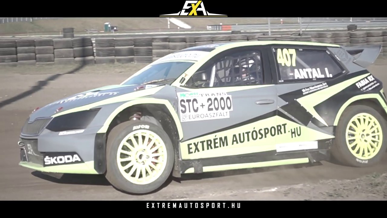 2019 Slovakiaring Rallycross Antal István / Gabay Zion - YouTube