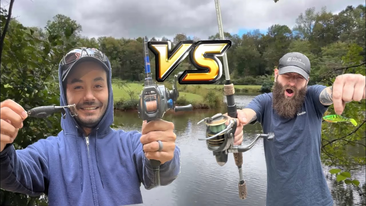 1v1 Bass Fishing Challenge!!! ( Who will WIN?! ) - YouTube
