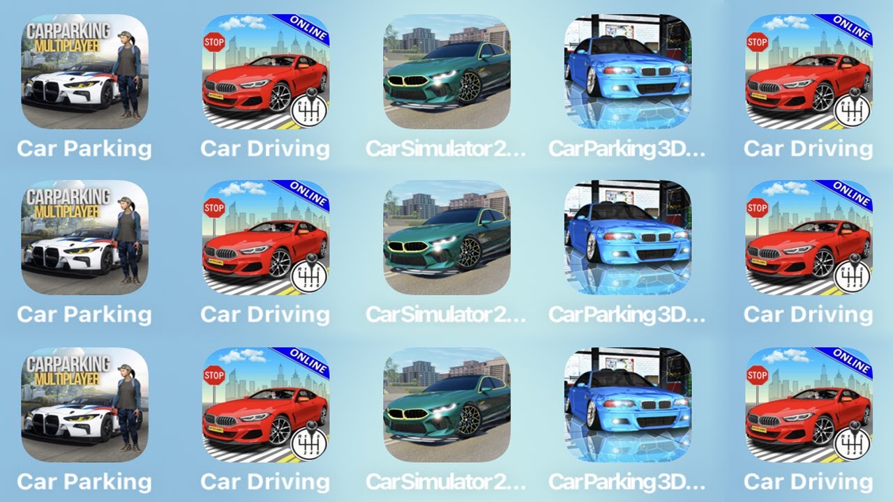 Car Parking, Car Driving, Car Simulator and More Car Games iPad ...