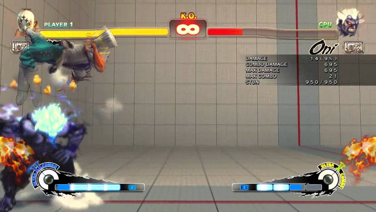 USF4: El Fuerte 62 hits combo - Over 1k damage!! - YouTube