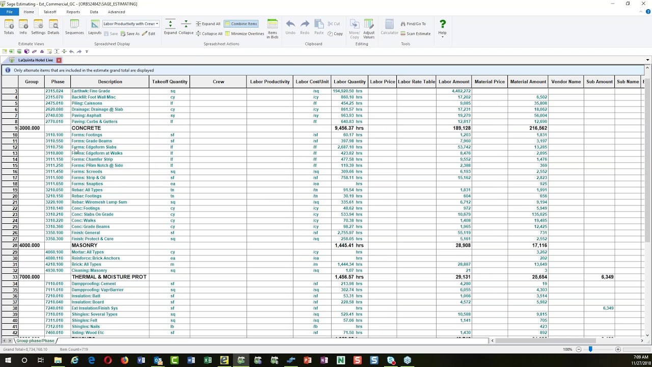 Handling Revisions in Sage Estimating - YouTube