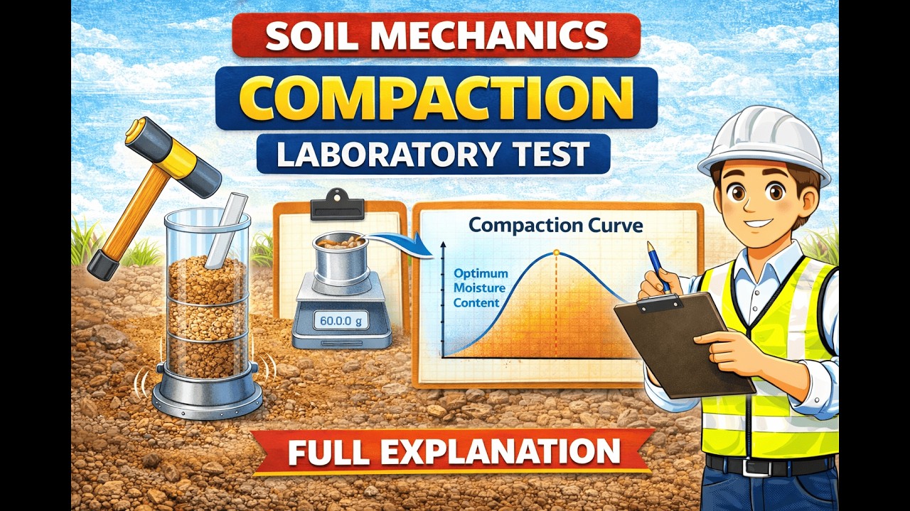 Compaction Laboratory Test Explained |OMC & Maximum Dry Density |Soil ...