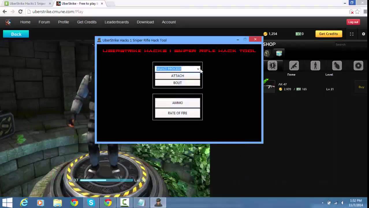 How to hack Sniper Rifle - UberStrike - YouTube
