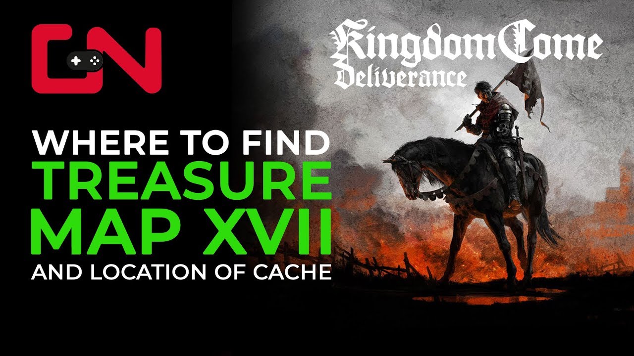Kingdom Come Deliverance Treasure Map XVII Location - YouTube