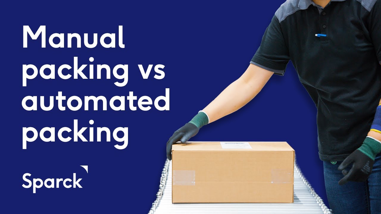 Manual packing vs automated packing - YouTube