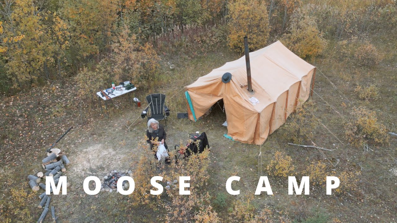 Moose Hunting Camp (4K) - YouTube