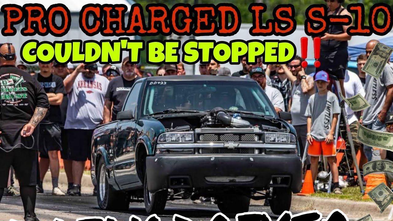 Daily Driver LS Pro Charged S-10 Couldn't be Stopped at Clash On The ...