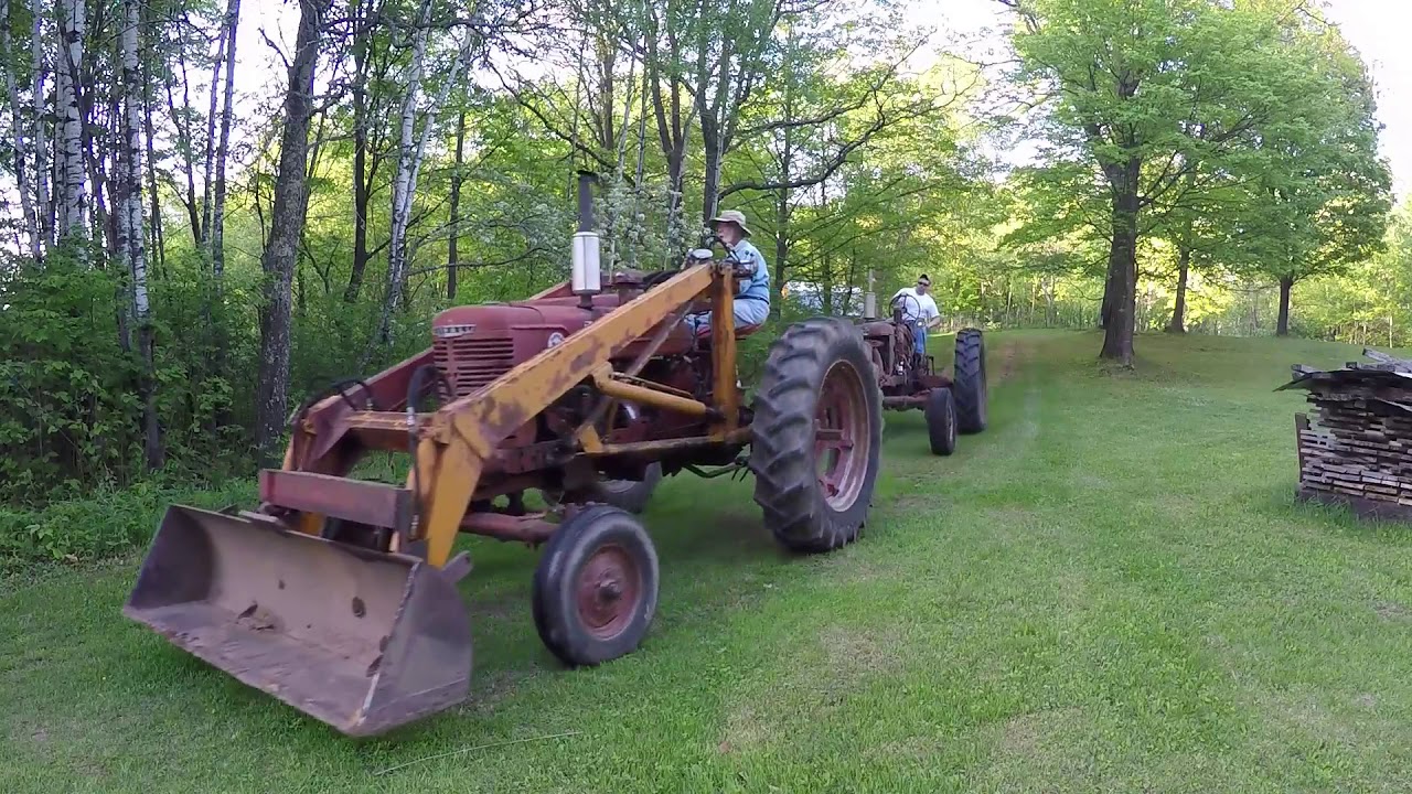 Farmall 350 Diesel First Start in 15 Years - YouTube