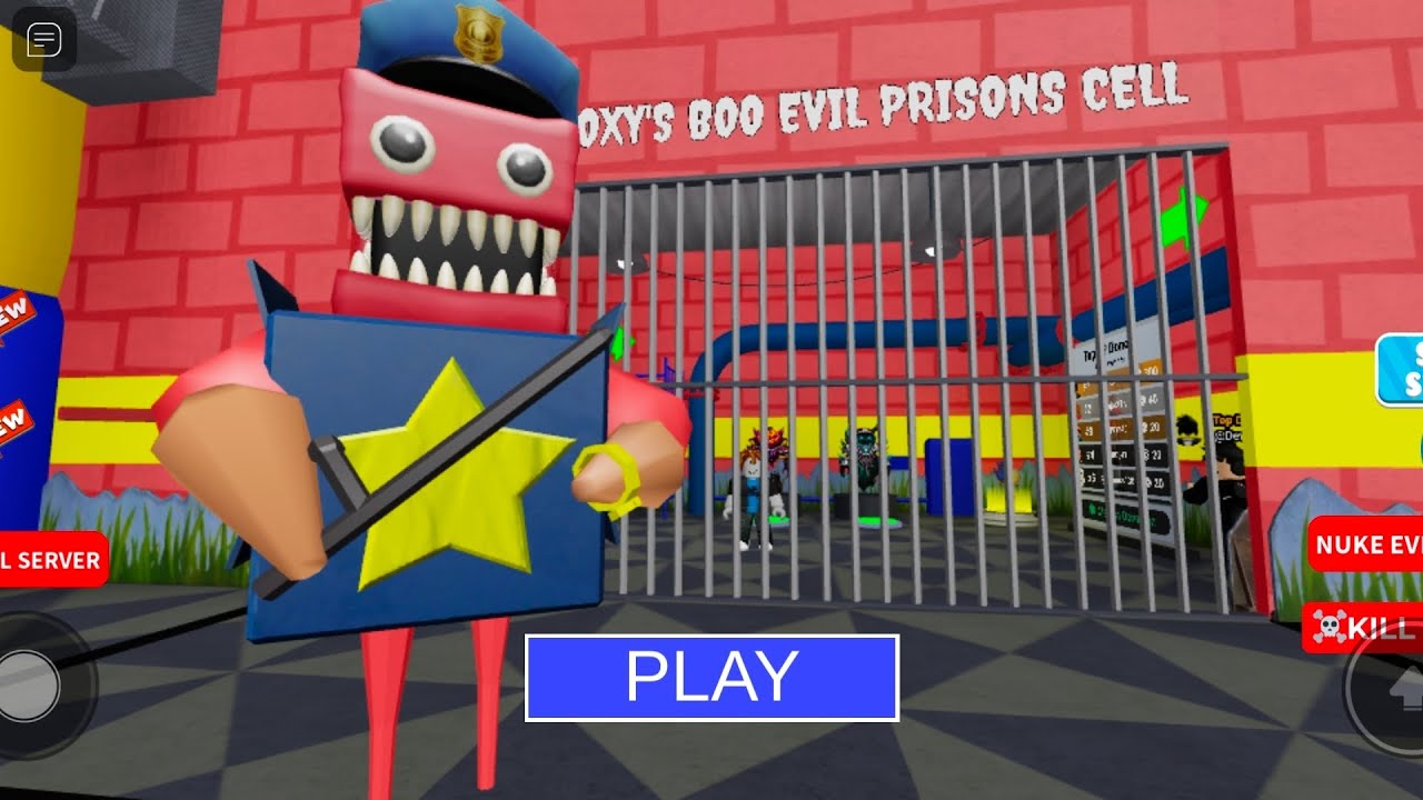 Boxy's Boo Barry's Prison Run Escape! New SCARY OBBY ( #roblox ) - YouTube