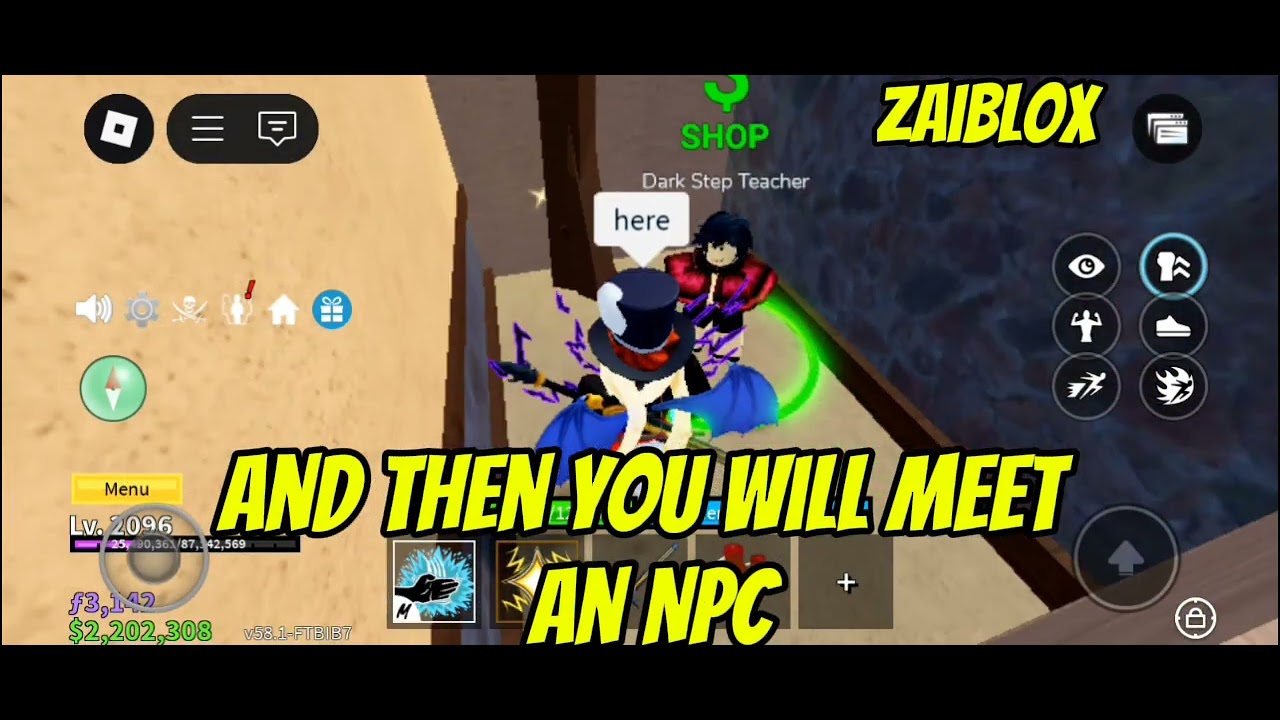 How To Get Dark Step Tutorial /#roblox #bloxfurit #bloxfruit # ...