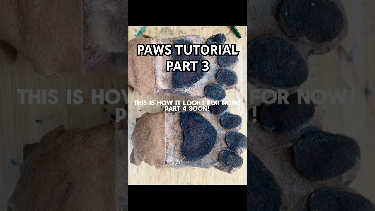 Quadrobics paws tutorial part 3 #quadrobics #quads #therian # ...