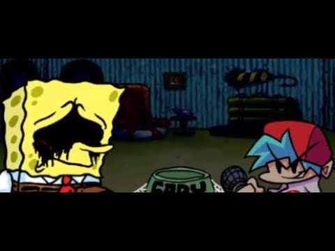 Friday Night Funkin' VS DOOMSDAY but SpongeBob sings it Mod FULL WEEK ...