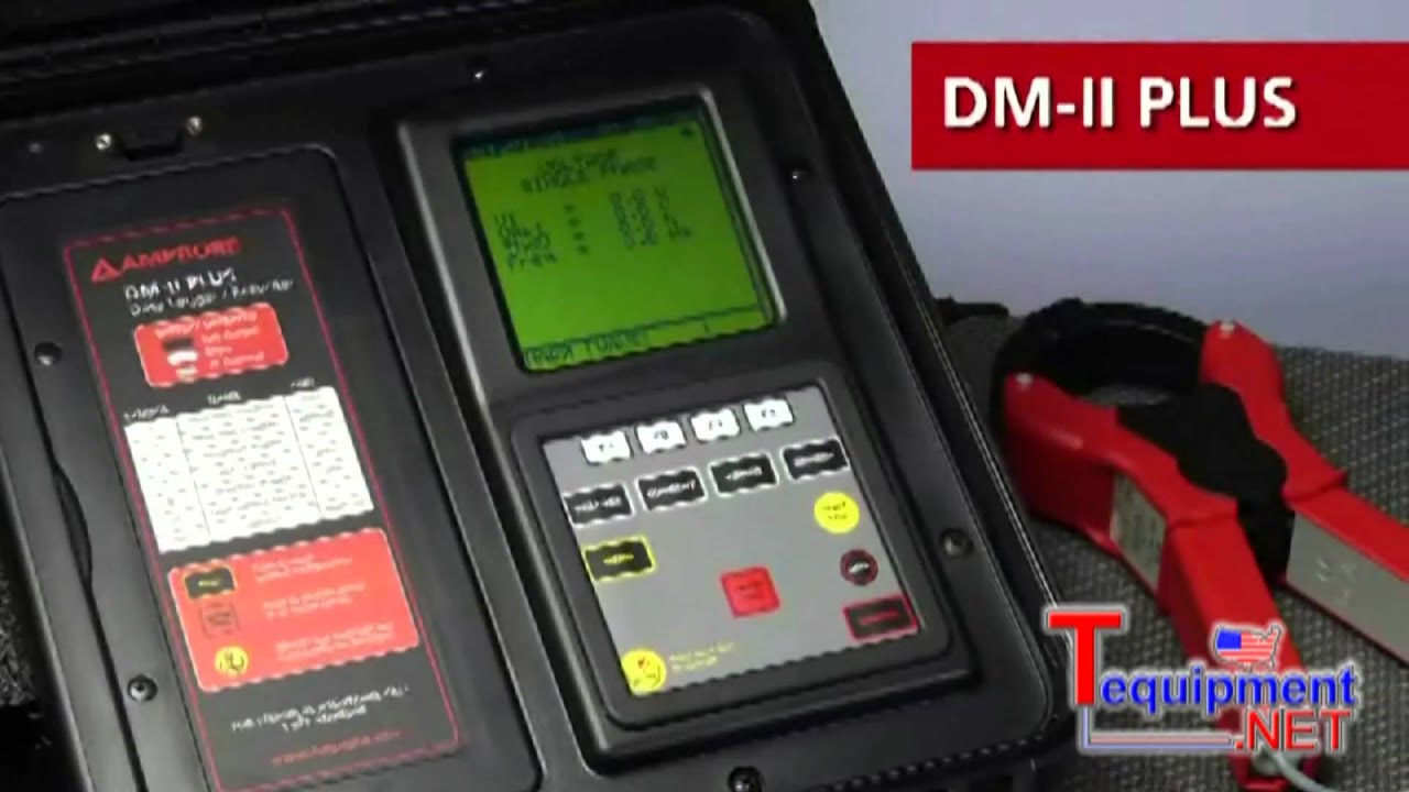 Amprobe DM-II Plus Diigital Recorder / Data Logger - YouTube