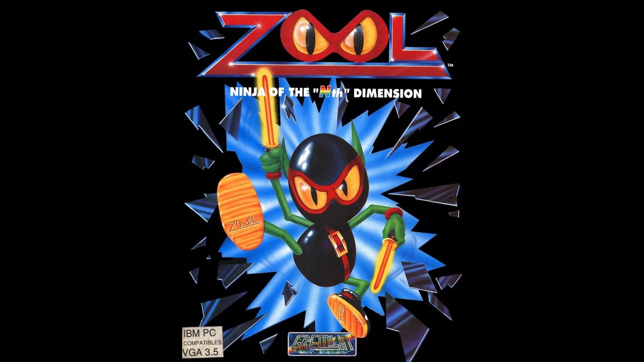 Zool - PC DOS - Gameplay Up to Area 1-2 - YouTube