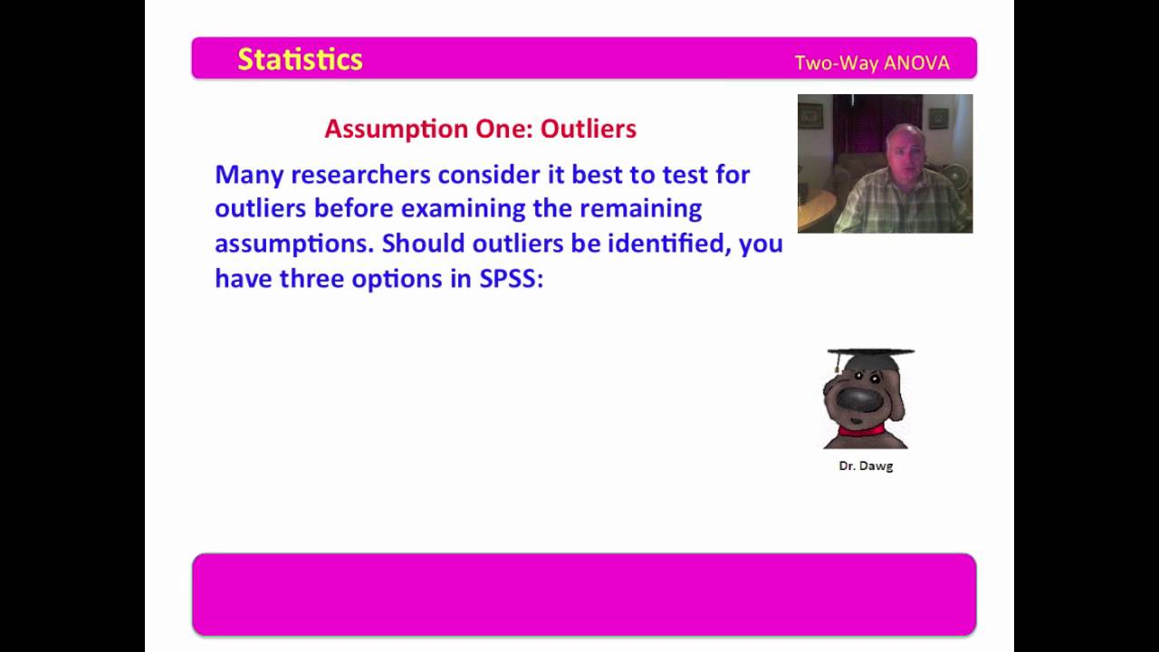 3 Two-Way ANOVA - Assumptions - YouTube