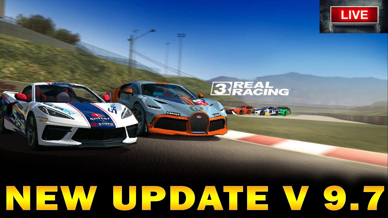 Real Racing 3 New Update v9.7 LIVE - New Cars and Events??? - YouTube