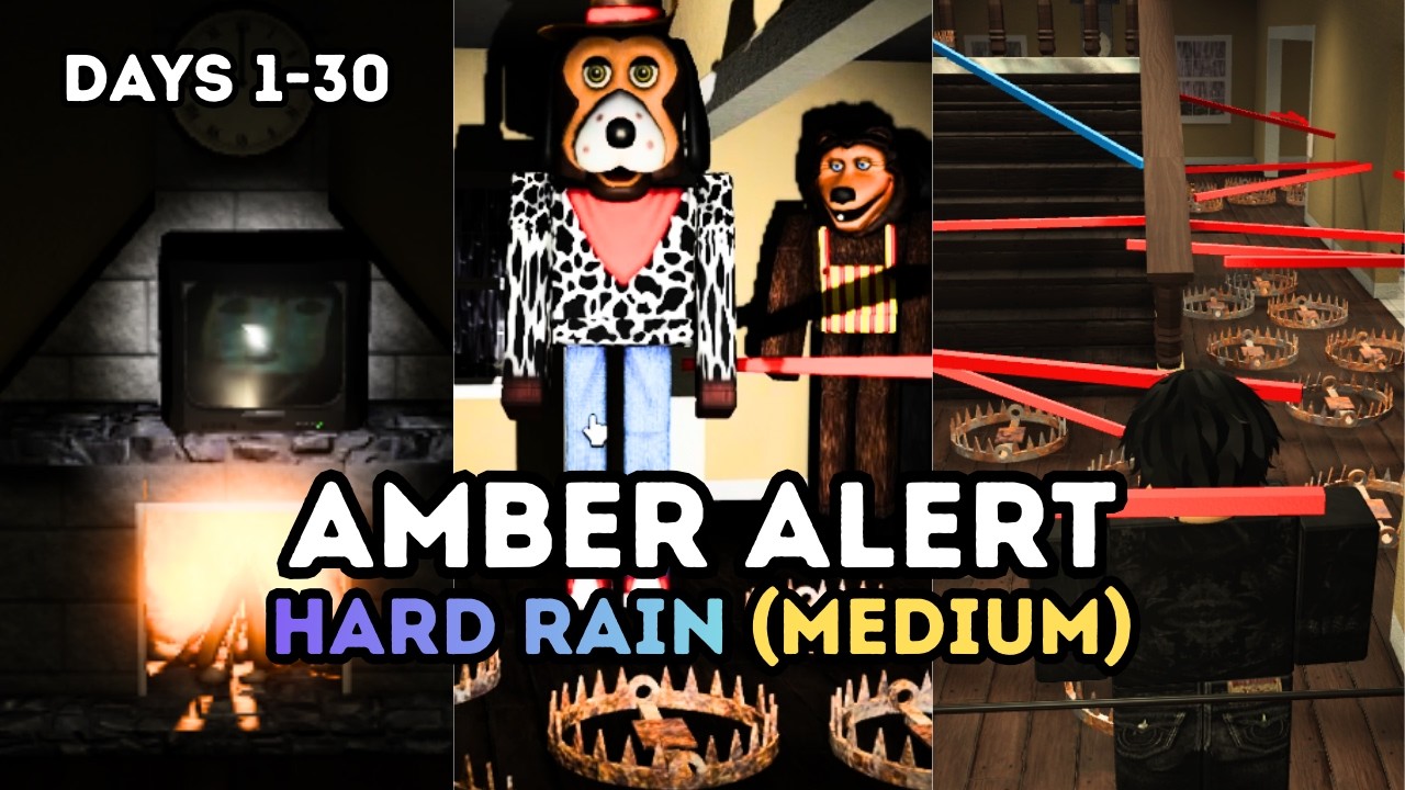 Roblox Amber Alert - Hard Rain [FULL WALKTHROUGH] - YouTube