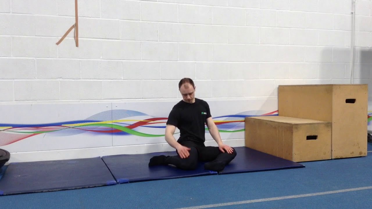 Shin Box Stretch (Glute then Hip Flexor) - YouTube