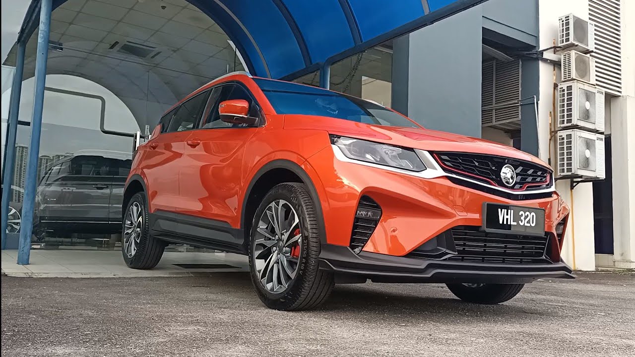 PROTON X50 PREMIUM CITRIC ORANGE 2021 GEELY BINYUE GEELY COOLRAY - YouTube