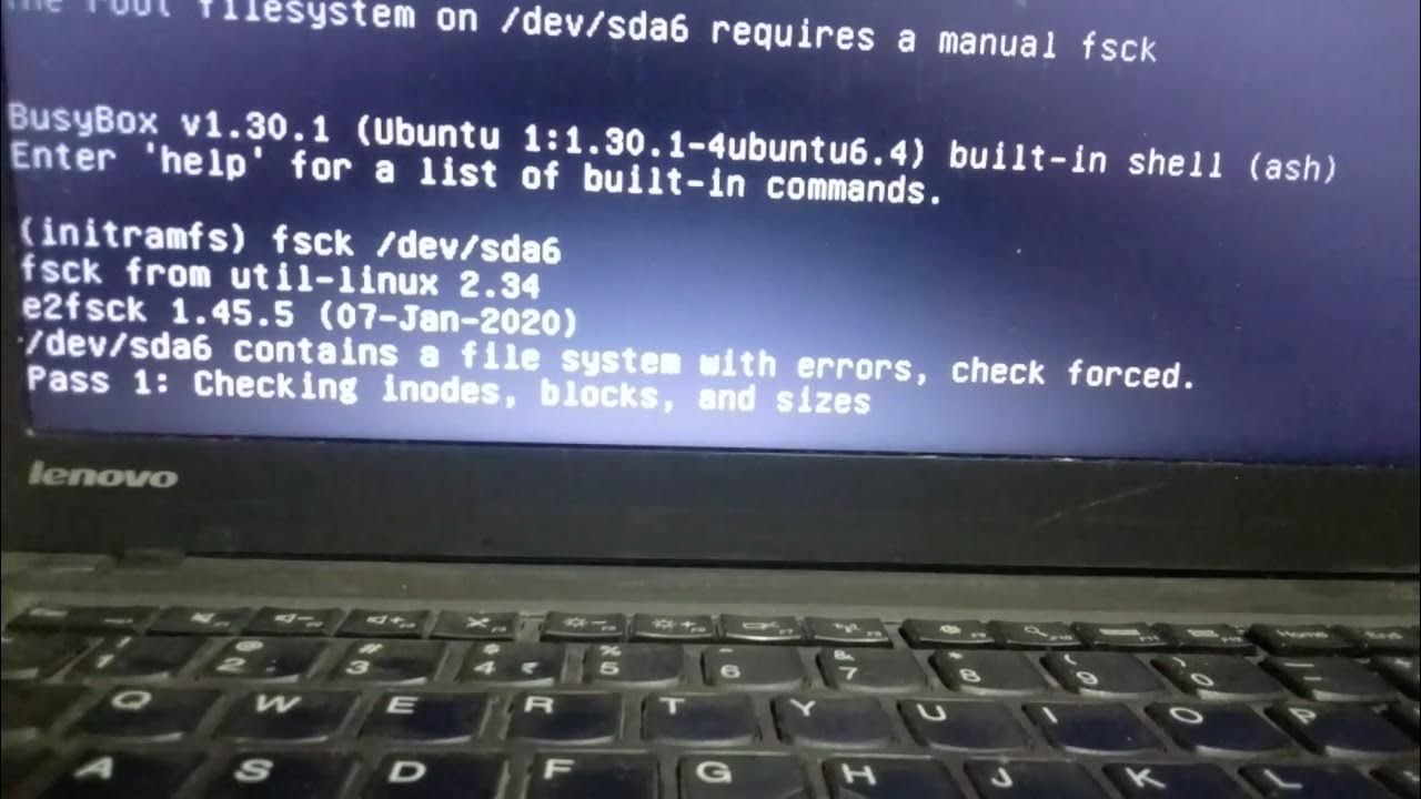 How To Fix Busybox Error In Ubuntu Youtube