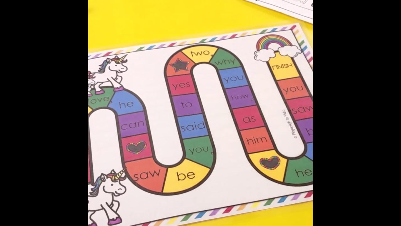 Word Work Games - YouTube