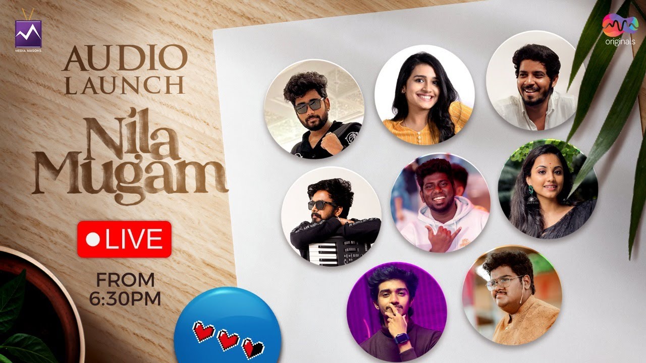 Nila Mugam Music Video Launch Live - YouTube